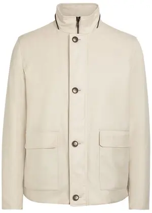 Herno Reversible Cashmere And Silk-blend Jacket