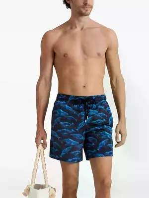 Vilebrequin Sparkling Whales Swim Shorts - Blue