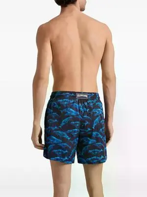 Vilebrequin Sparkling Whales Swim Shorts - Blue