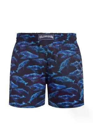 Vilebrequin Sparkling Whales Swim Shorts - Blue