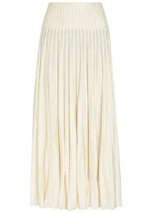 Alaia Textured Bottoms For Women