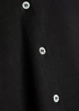 FLORE FLORE Poppy Cotton Cardigan - Black