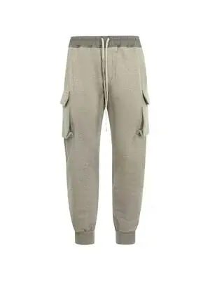 Rick Owens Mastodon Cargo Track Pants - Grey