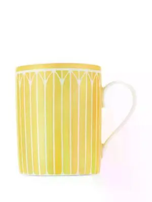 Christofle Striped Mug - Yellow