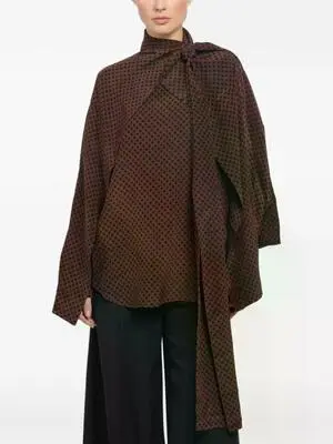PETAR PETROV Circles Blouse