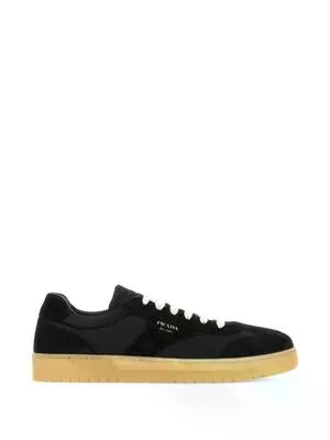 Prada Suede Sneakers - Black