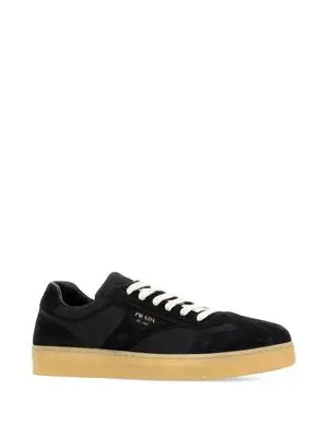 Prada Suede Sneakers - Black