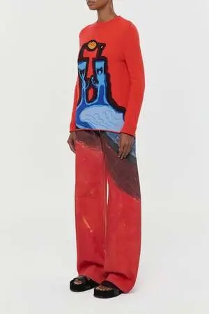 Gabriela Hearst Avichai Knit Cashmere Sweater