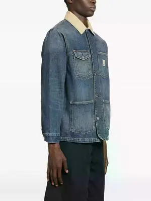 Carhartt Work In Progress Long-sleeve Jacket With Patch Pockets