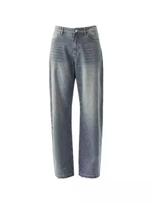 TWENTY FOURHAITCH Belt-loops Straight Leg Jeans