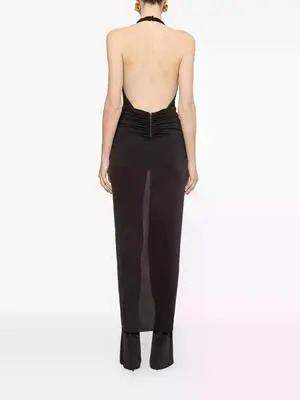 NISSA Layered Backless Jumpsuit