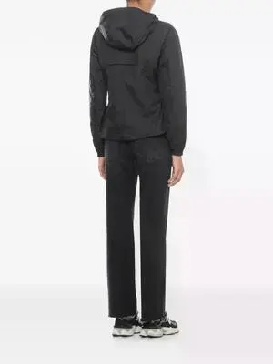 K-WAY Hooded Reversible Nylon Jacket - Black