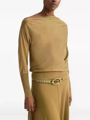 TWP Cold Shoulder Jumper