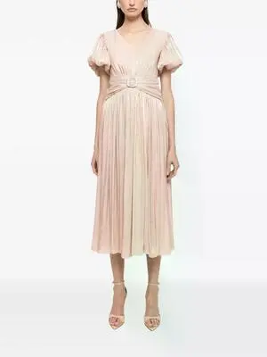 NISSA Crystal Detail Chiffon Dress