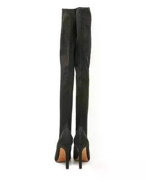 Givenchy Over-the-knee Stiletto Boots - Black