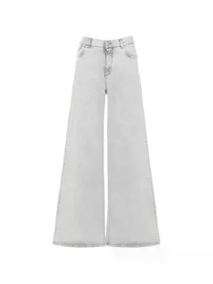 PANICALE Embellished Wide Leg Jeans