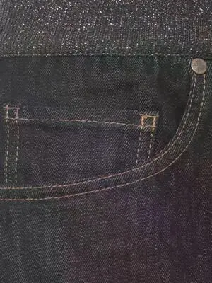 PANICALE Drawstring Gathered Jeans