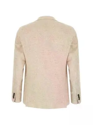 Tagliatore Herringbone Single-breasted Blazer