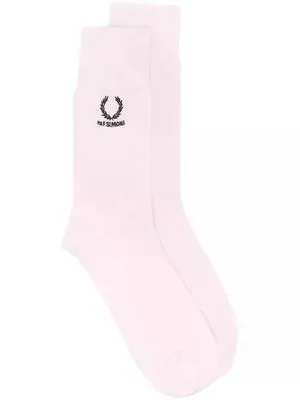 RAF SIMONS X FRED PERRY Embroidered Socks