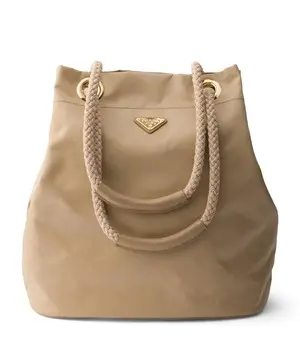 Prada Large Re-nylon Mariner Bucket Bag - Brown