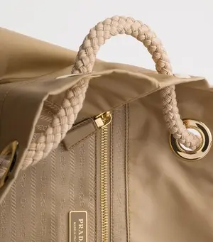 Prada Large Re-nylon Mariner Bucket Bag - Brown