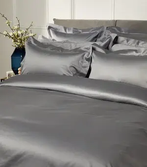CELSO DE LEMOS Bourdon Oxford Pillowcase - Blue