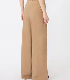 Max Mara Cotton Wide-leg Trousers