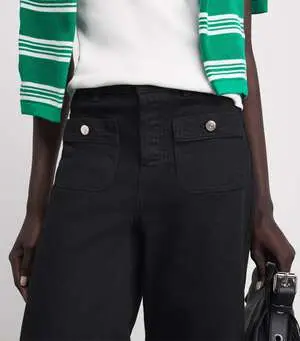 Maje Straight Leg Jeans