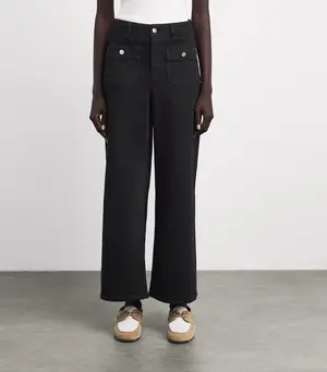 Maje Straight Leg Jeans