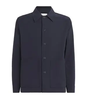 NN.07 Seersucker Blaze Overshirt