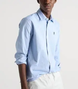 Prada Cotton Crest Shirt