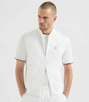 Brunello Cucinelli Water-resistant Gilet - White