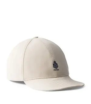 Prada Cotton Gabardine Baseball Cap