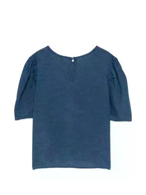 Dkny Puff-sleeve Blouse