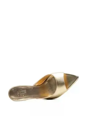 GIABORGHINI Pointed-toe Sandals - Gold