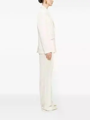 NISSA Mid-rise Linen Trousers