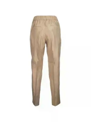 Peserico Elastic-waistband Trousers - Neutrals