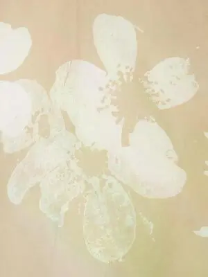 Iceberg Floral-print Linen Top - Neutrals