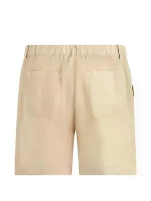 120% Lino Elasticated-waist Shorts