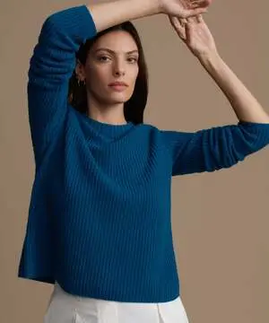 Jenni Kayne Cashmere Fisherman Sweater