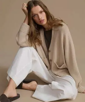 Jenni Kayne Barrett Cardigan - Khaki
