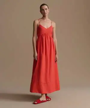 Jenni Kayne Peninsula Maxi Dress - Red