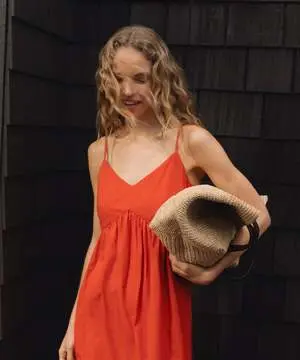 Jenni Kayne Peninsula Maxi Dress - Red