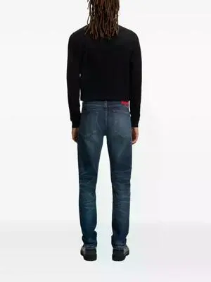 BOSS Logo-patch Jeans - Blue