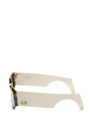 Valentino Garavani Geometric Acetate Sunglasses