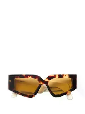 Valentino Garavani Geometric Acetate Sunglasses