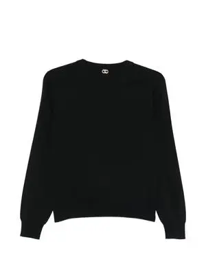 Liu Jo Crystal-embellished Sweater - Black