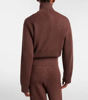 Brunello Cucinelli Monili Cashmere-blend Sweater