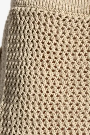 RETHINKIT STUDIOS Cotton Knit Shorts