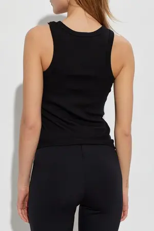 Palm Angels Ribbed Fitted Top